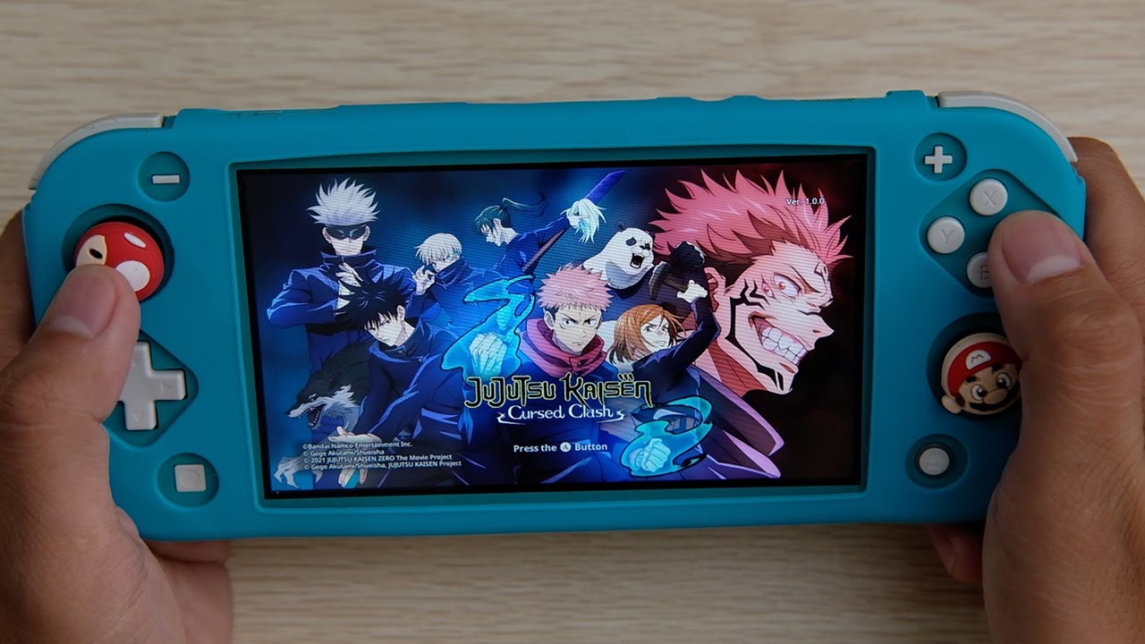 Jujutsu Kaisen Cursed Clash / Nintendo Switch Lite Gameplay - YouTube