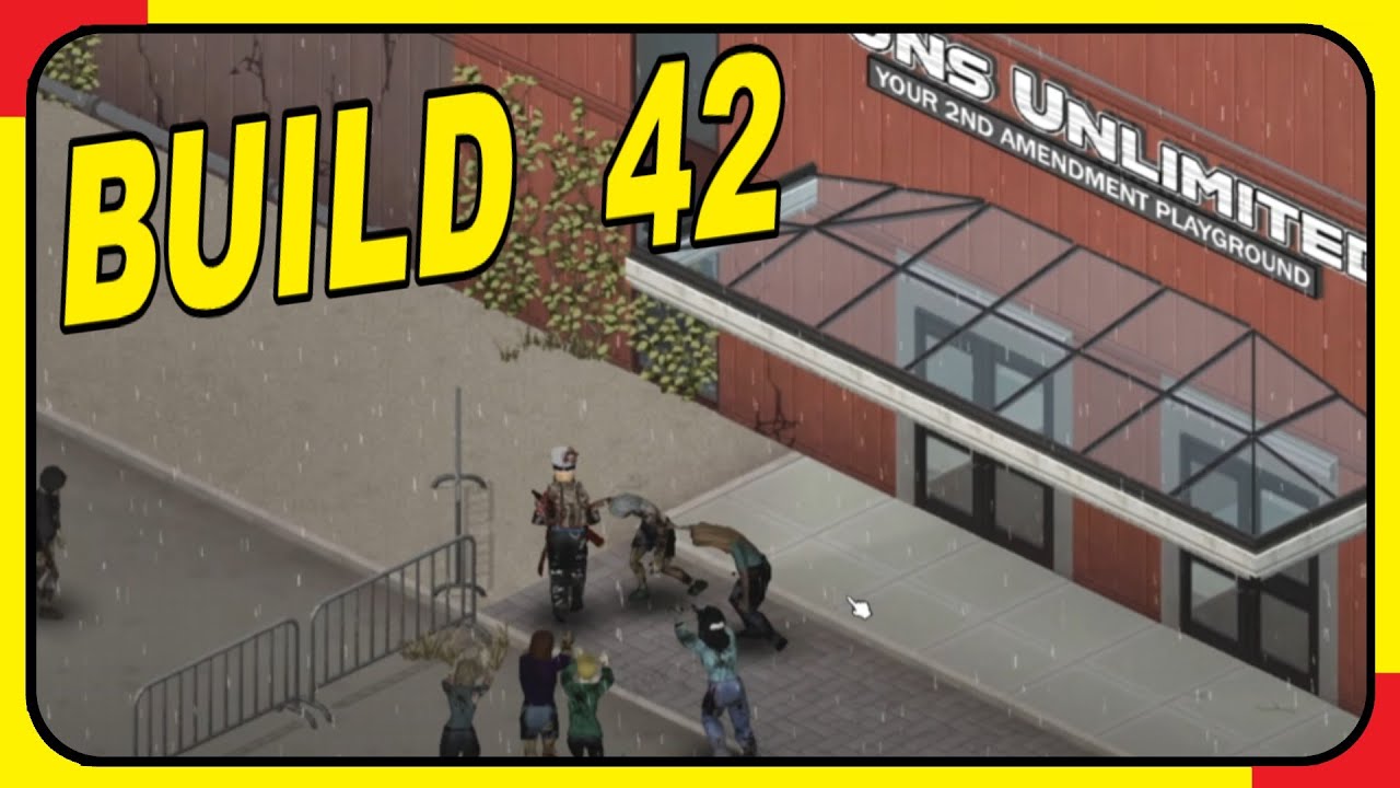 GUNS UNLIMITED - Project Zomboid Build 42 - YouTube