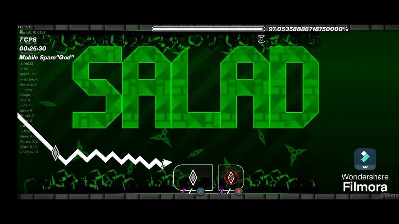Jogando o level mais difícil que já passei no Geometry Dash!!! - YouTube