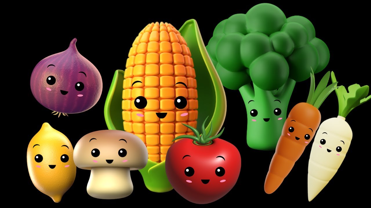 Dancing veggies- Fun Animation with Music! - Dance Video - Baby Sensory ...