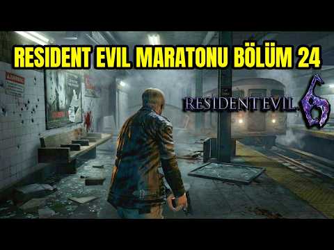 LEON'UN ZOR SINAVI! - RESIDENT EVIL 6 TÜRKÇE (RESIDENT EVIL MARATONU BÖLÜM 24)
