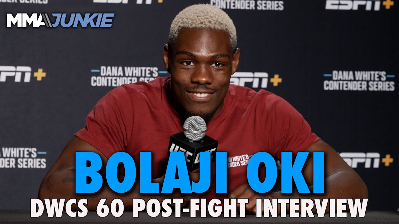 Bolaji Oki Had No Doubt in Mind He Earned UFC Contract with TKO Victory ...