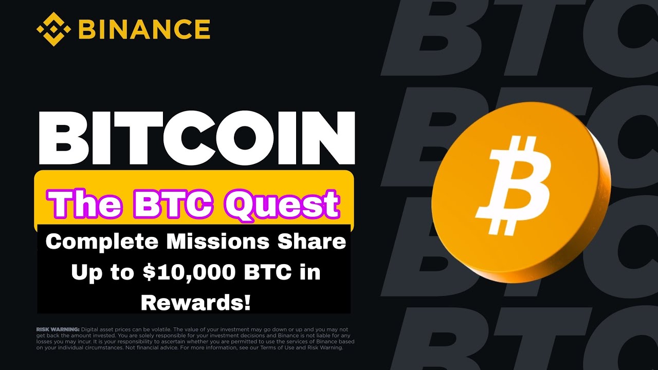 Binance Marketing Campaign || BTC Quest: Complete Missions Now to Share ...