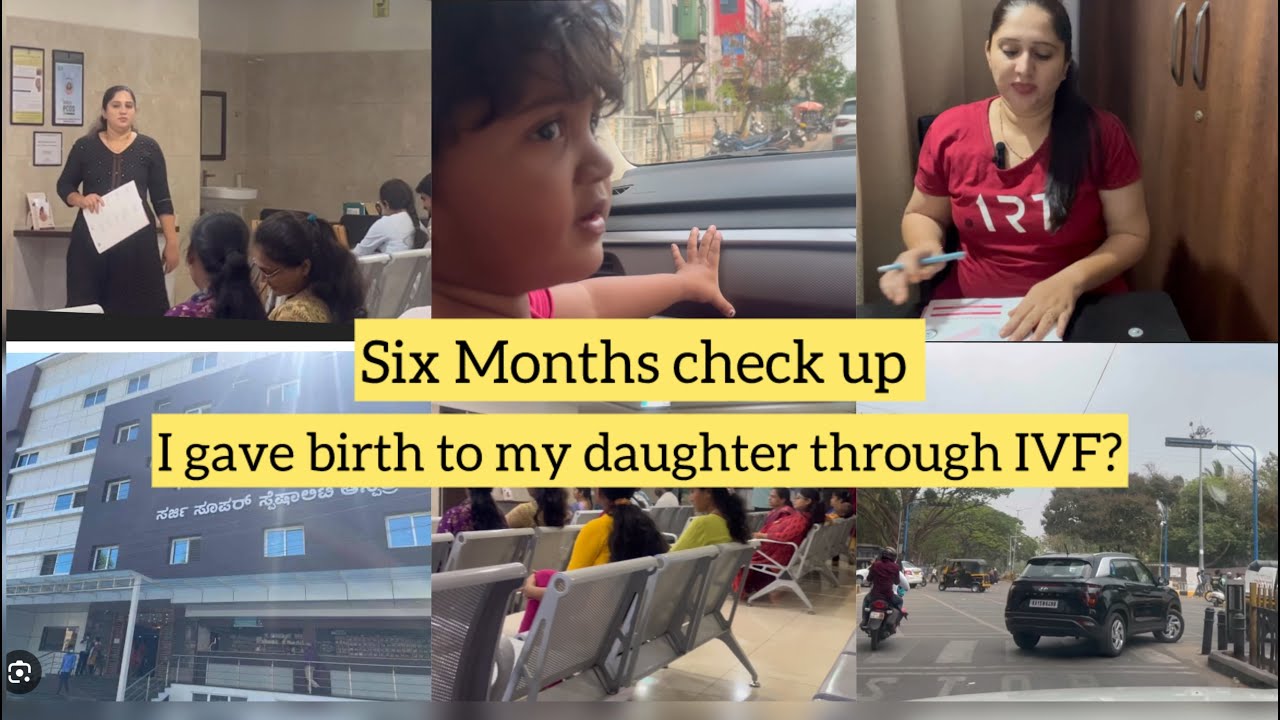 IVF to Natural Pregnancy Journey || Six Months Check up - YouTube