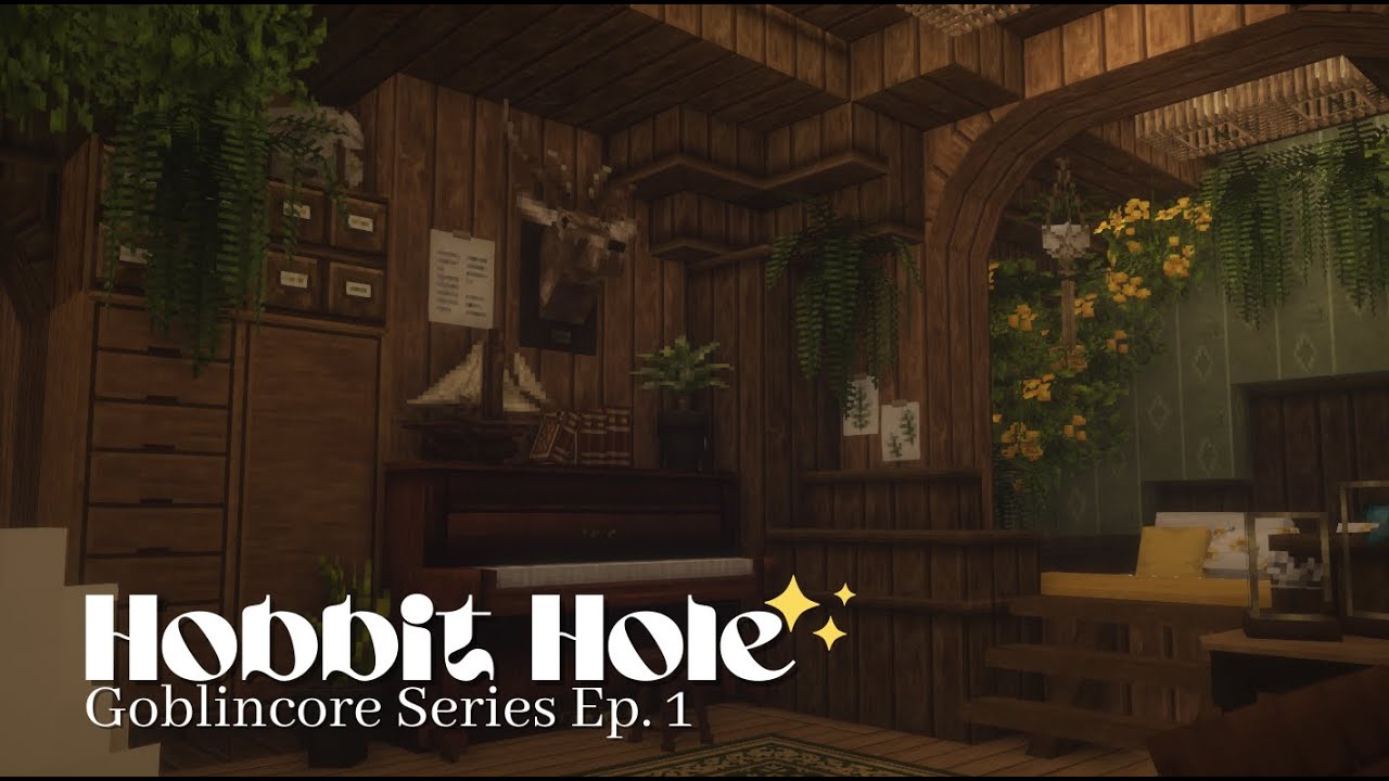 ˗ˏˋ 𝐇𝐨𝐛𝐛𝐢𝐭 𝐡𝐨𝐥𝐞 - Goblincore Series Ep.1 | Sashwie 🐊🌷 - YouTube