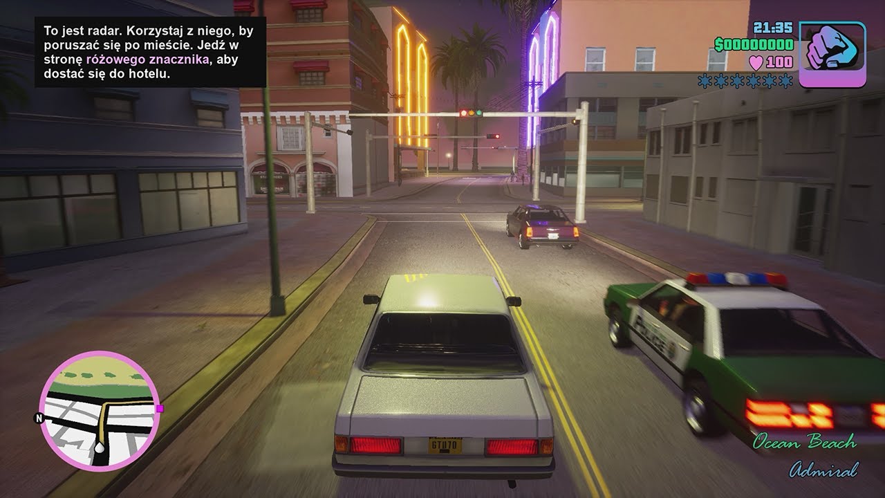 Grand Theft Auto: Vice City - The Definitive Edition (PL) - Gameplay ...