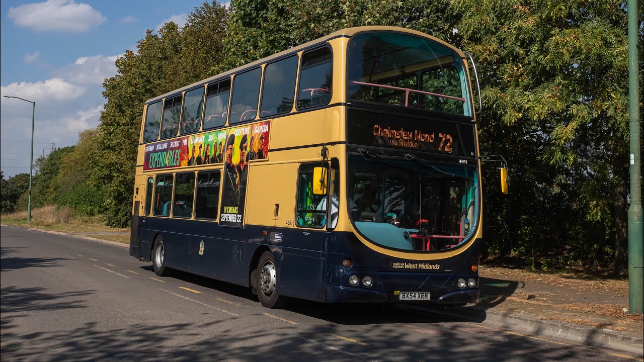 Powerful Thrash | 4651 BX54 XRM | BCT Retro | NXWM Volvo B7TL Gemini 1 ...