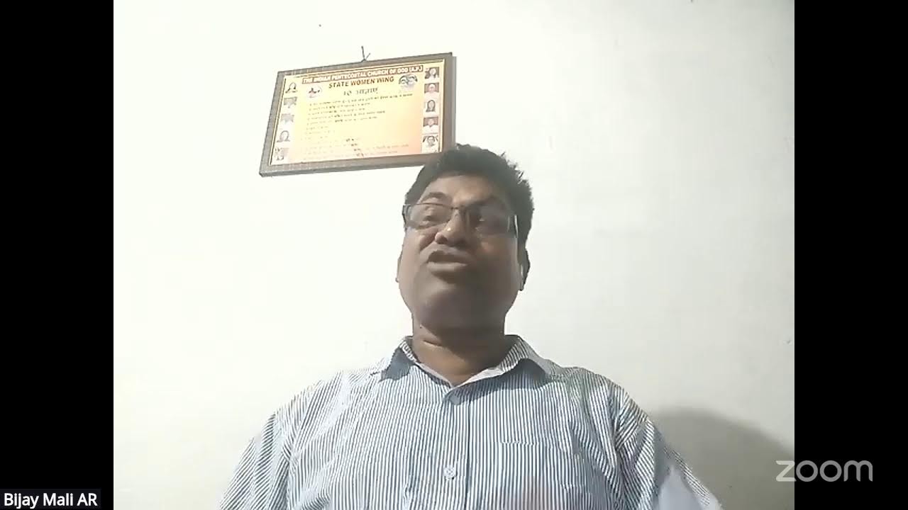 Message by Rev Bijoy Mali BETHEL PRAYER TOWER's Personal Meeting Room ...