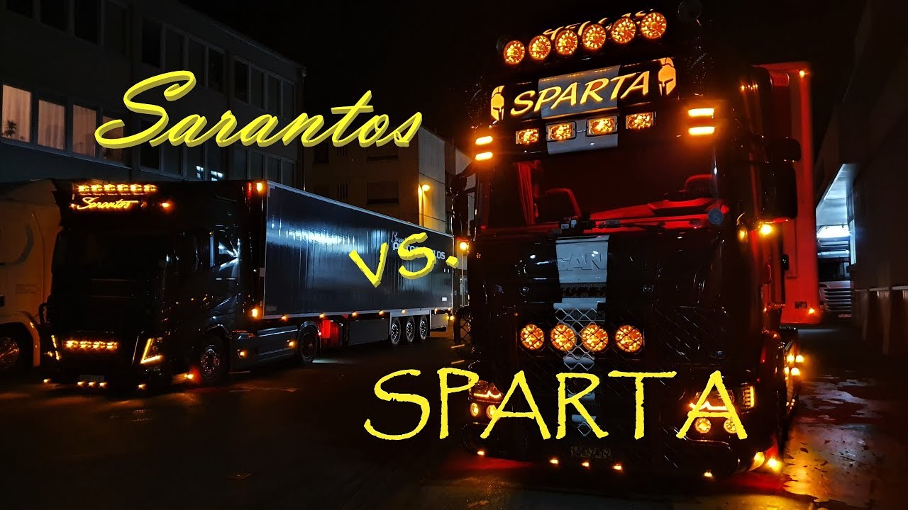 SARANTOS VOLVO vs. SPARTA SCANIA - YouTube