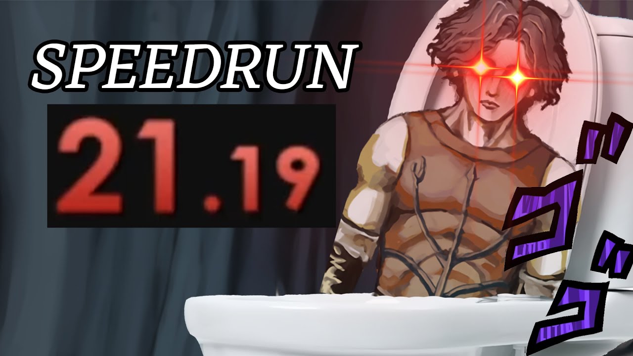 Speedrun Toilet% 21 19 [WR] - Fear & Hunger Speedrun - YouTube
