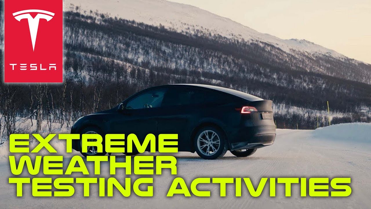 Tesla shows off its extreme weather testing activities close to the ...