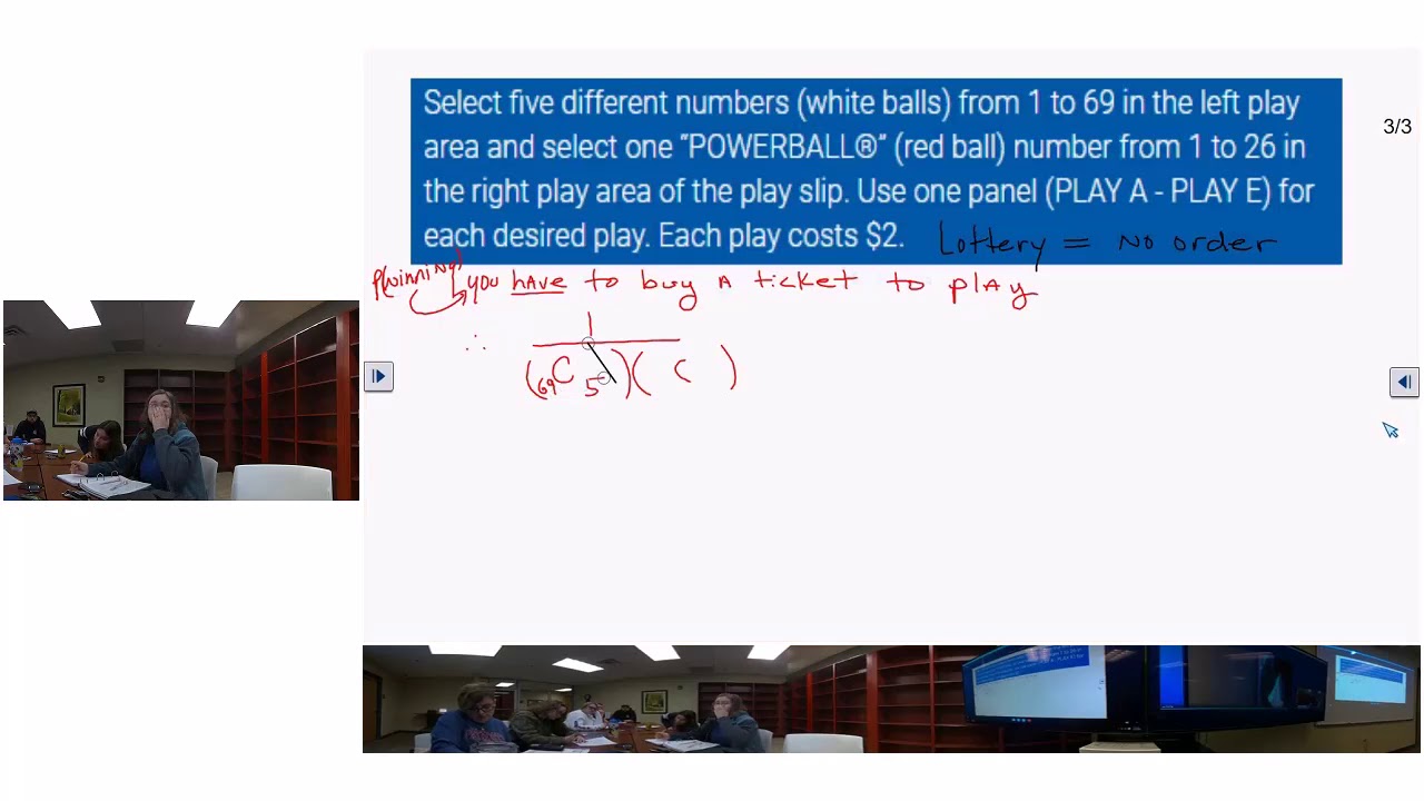 MAT 103 more factorials lottery trifecta boards and committees - YouTube