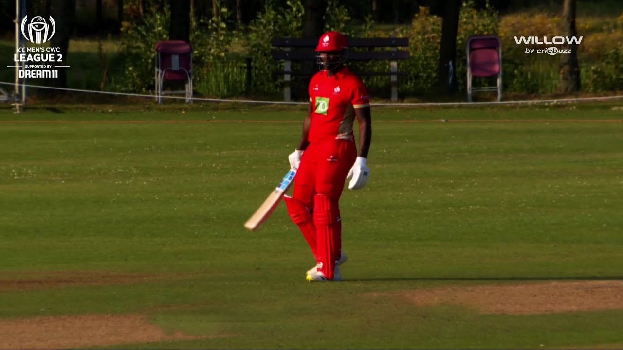 Harsh Thaker 77 runs vs United States of America | ODI - CAN vs USA ...