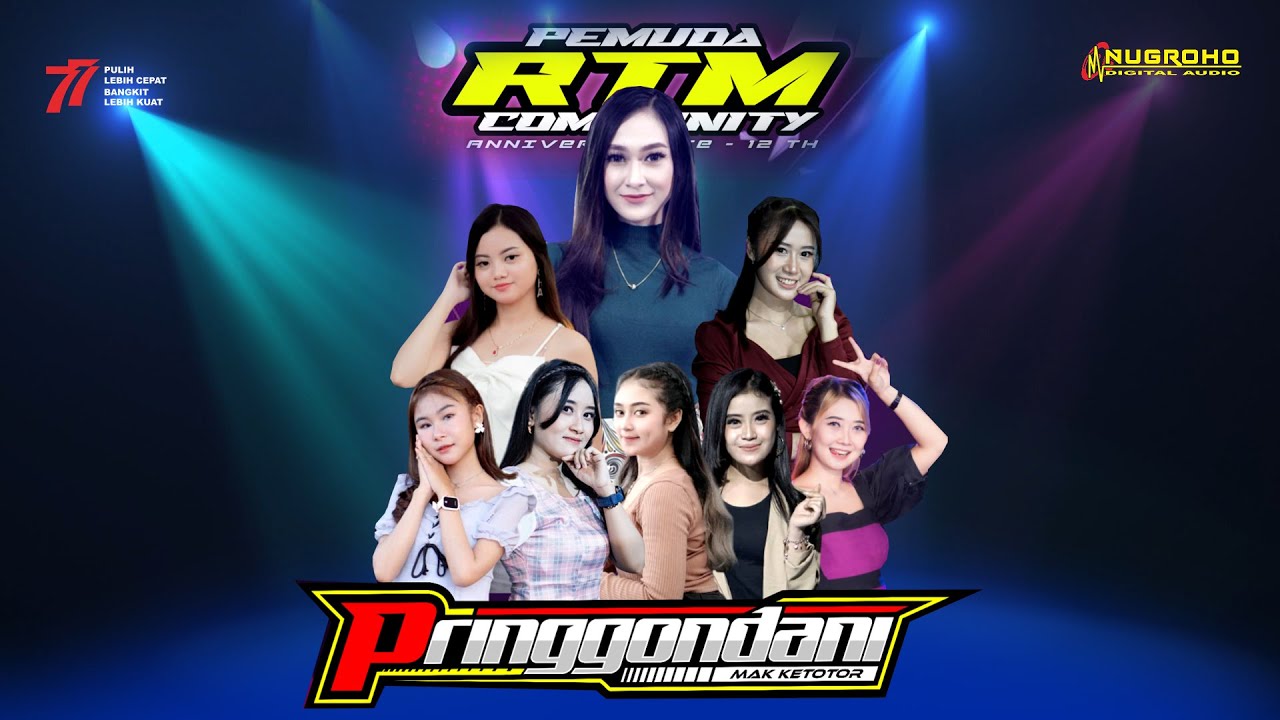 🔴STREAM PRINGGONDANI MAK KETOTOR | ANNIVERSARY 12 TH PEMUDA RTM COMMUNITY GEMBONG PATI 2022 ...