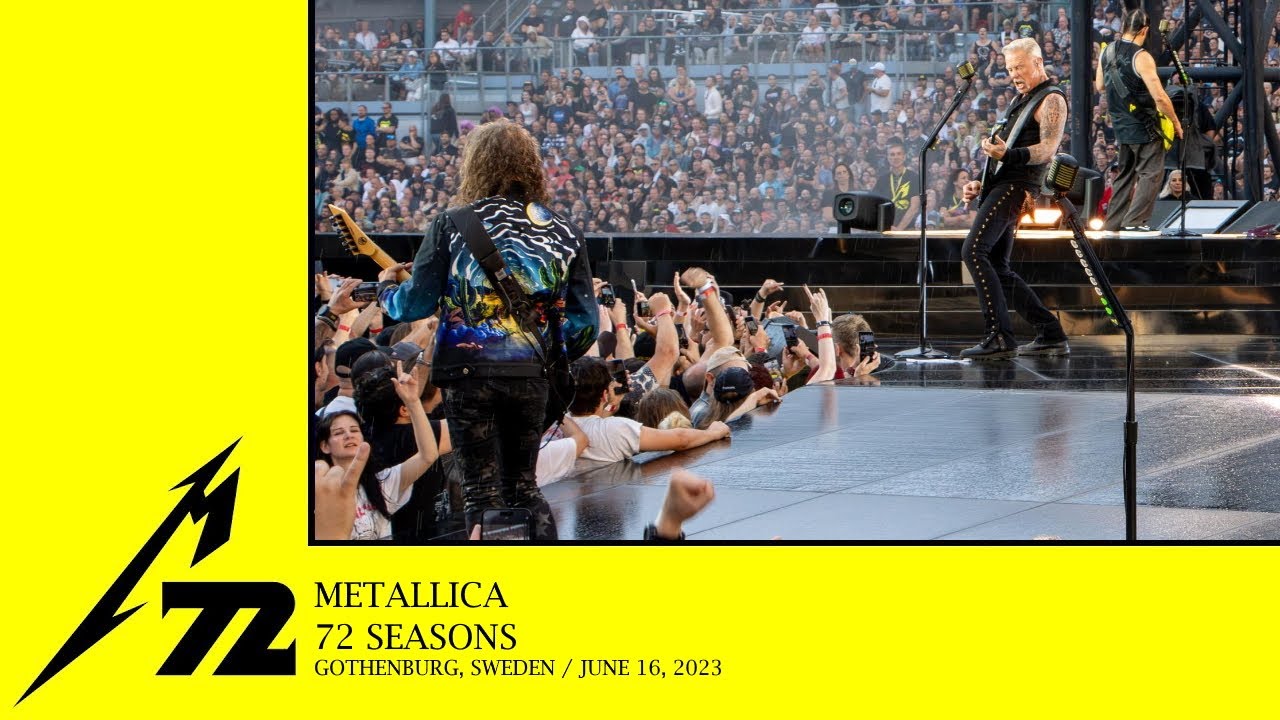 Metallica: 72 Seasons (Gothenburg, Sweden - June 16, 2023) - YouTube