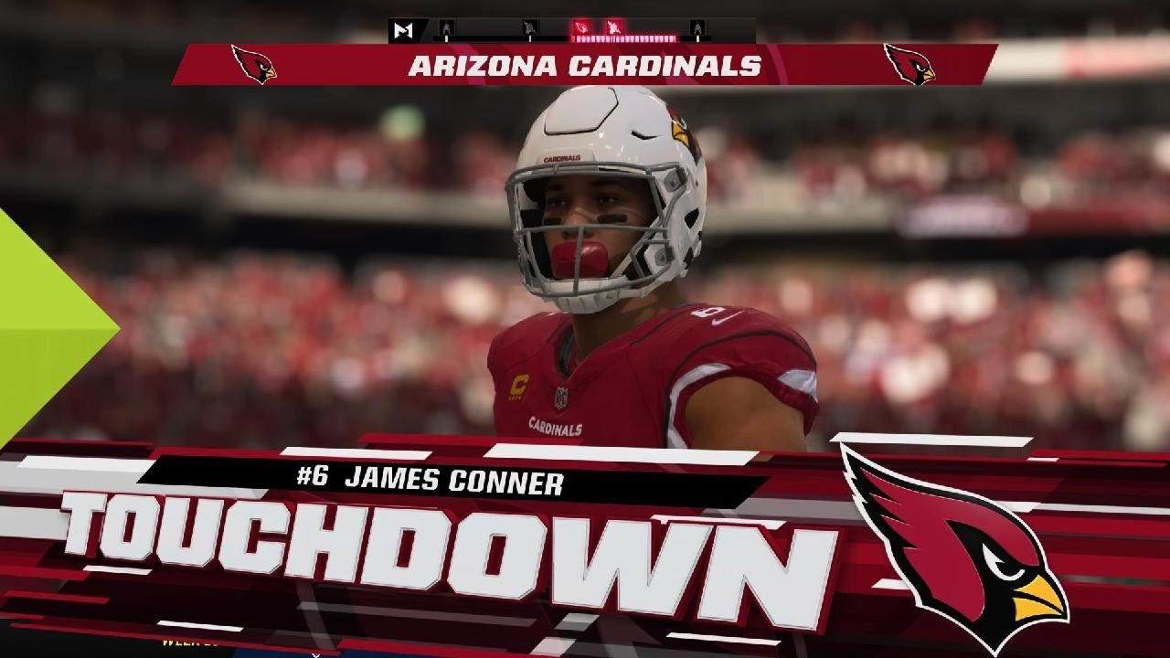 James Conner 20th rush TD week 16 Vs Cowboys - YouTube