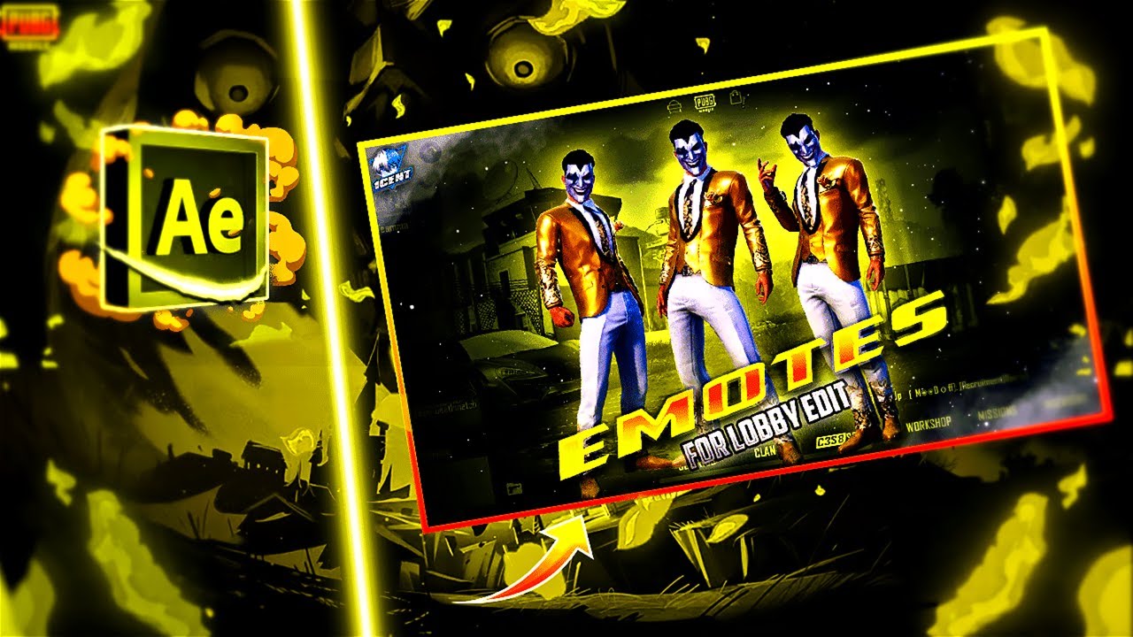 Golden Trigger + Fool Mask | Lobby Emotes | Free To Use HDR + Extreme ...