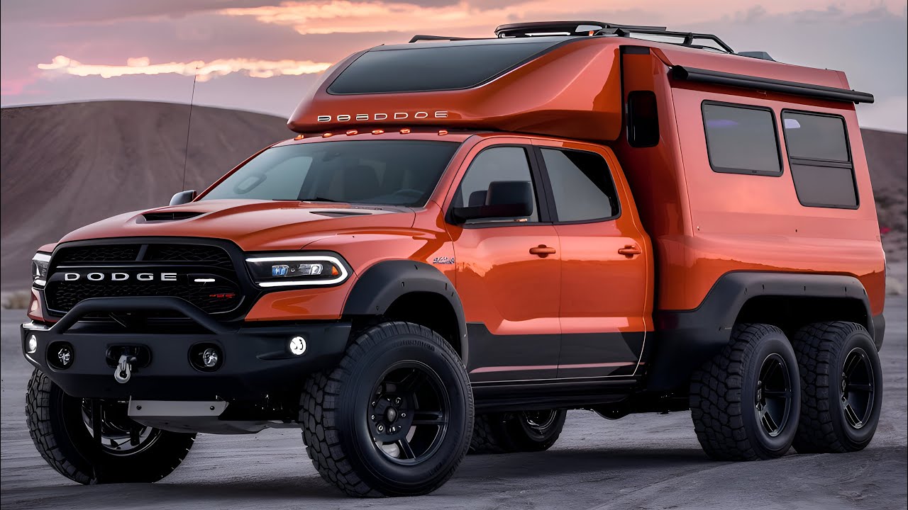 Introducing the All New 2025 Dodge Compact Camper Truck! A Luxurious ...