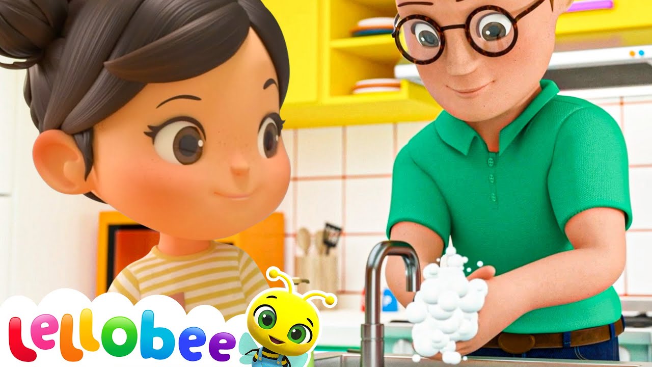 Wash Your Hands! | Baby Cartoons - Kids Sing Alongs | Moonbug - YouTube