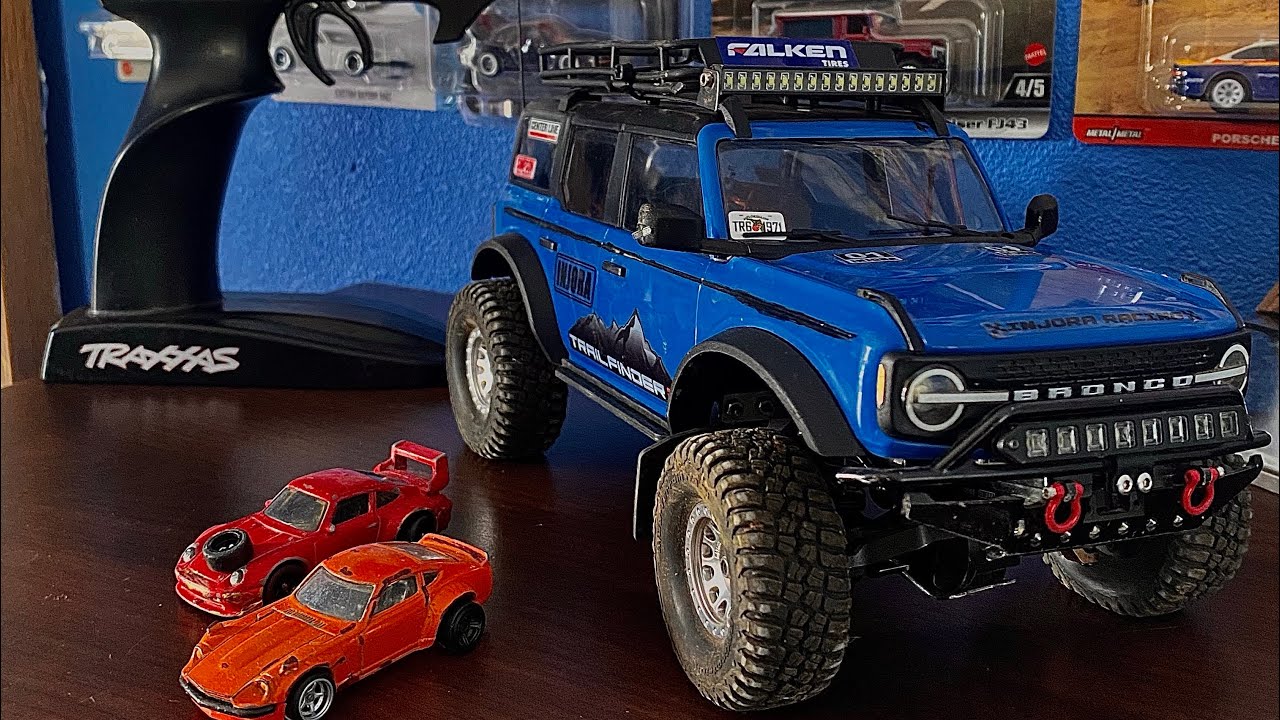 The ultimate traxxas trx4m ford bronco mini rc crawler! - YouTube