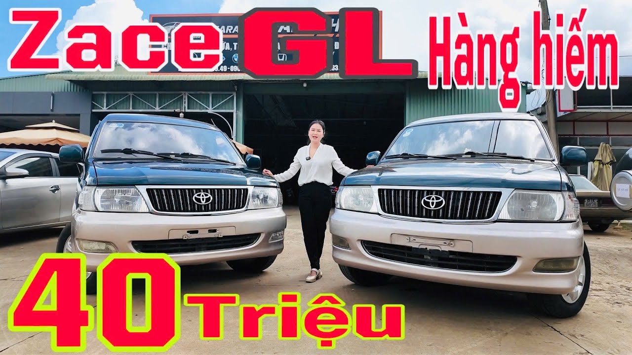 Toyota zace Gl 7 chỗ 40 triệu lệch ? | ô Tô Quang chung lâm Đồng - YouTube