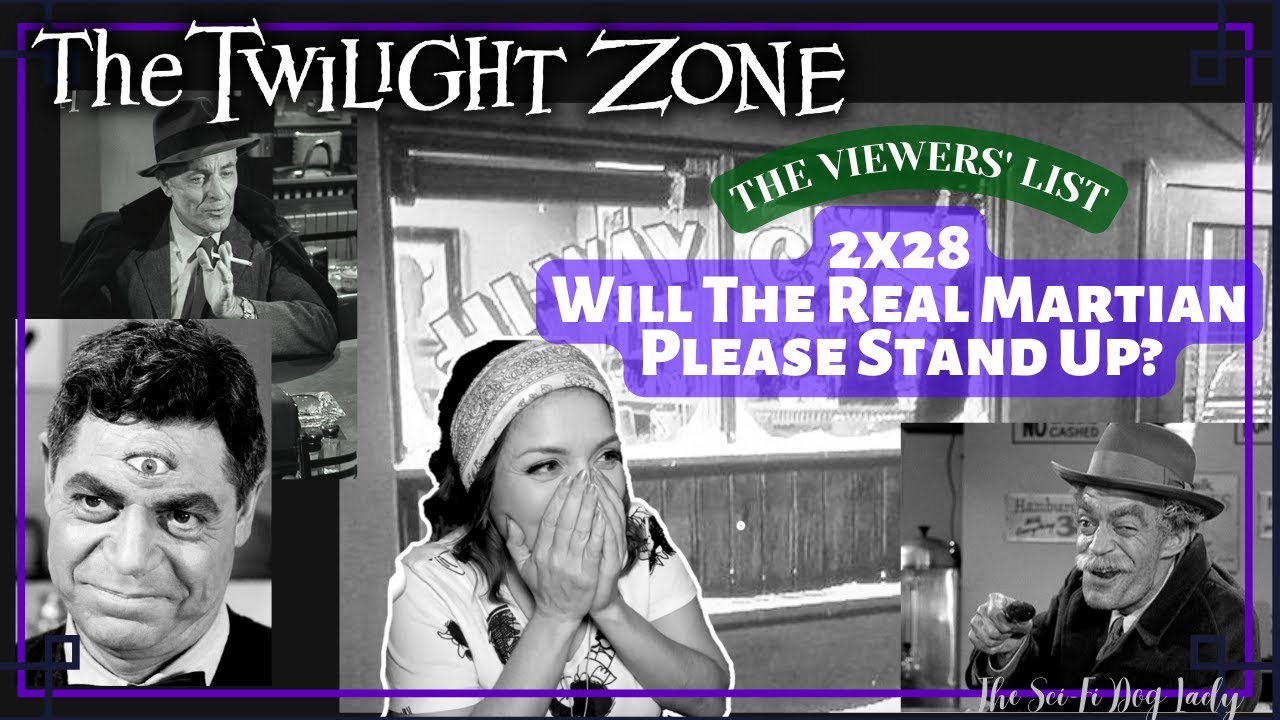 Reacting to The Twilight Zone 2x28 Will The Real Martian Please Stand ...
