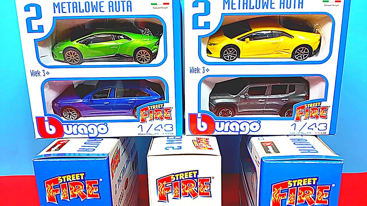 NEW Bburago cars collection | bburago 1/43 | bburago street fire 1/43 ...