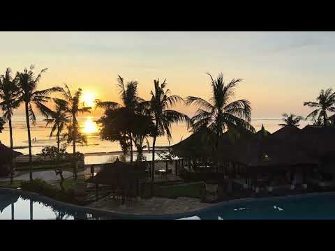 Pemandangan Sunset dari Hotel di Bali - YouTube