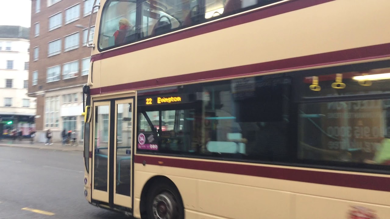 First B7TL and Arriva Sapphire E400 MMC passing each other - YouTube