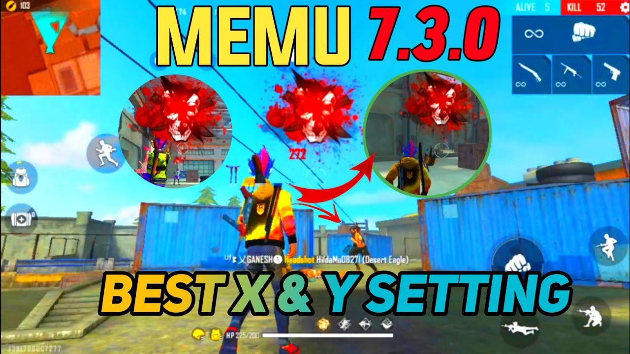 MEMU Latest Version Headshot Setting & Key mapping (7.3.0)😱 ||U-Fun ...