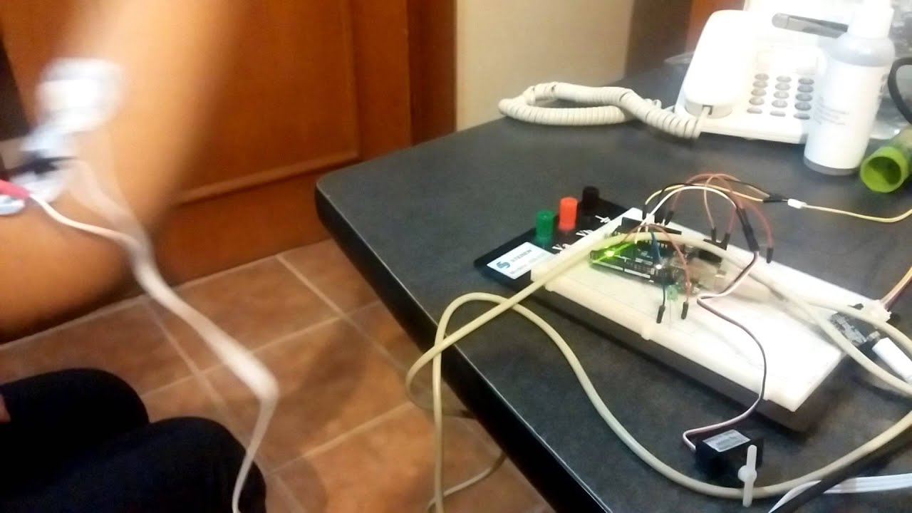 Arduino led emg - YouTube