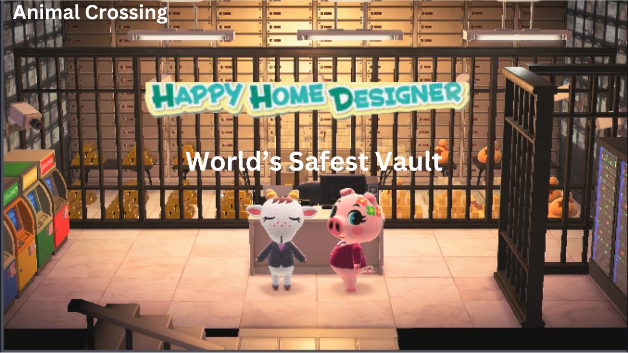 World's Safest Vault For Chevre and Gala! Animal Crossing New Horizons ...