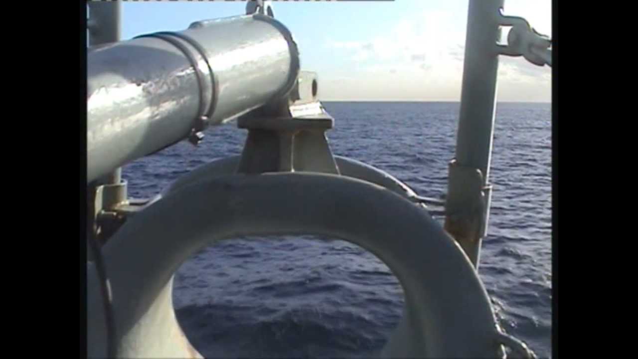 HMAS Hobart's Final Voyage, Speed Trial 36 knots - YouTube