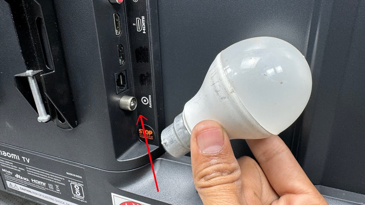 Insert a light socket into your TV and unlock all the world's channels ...