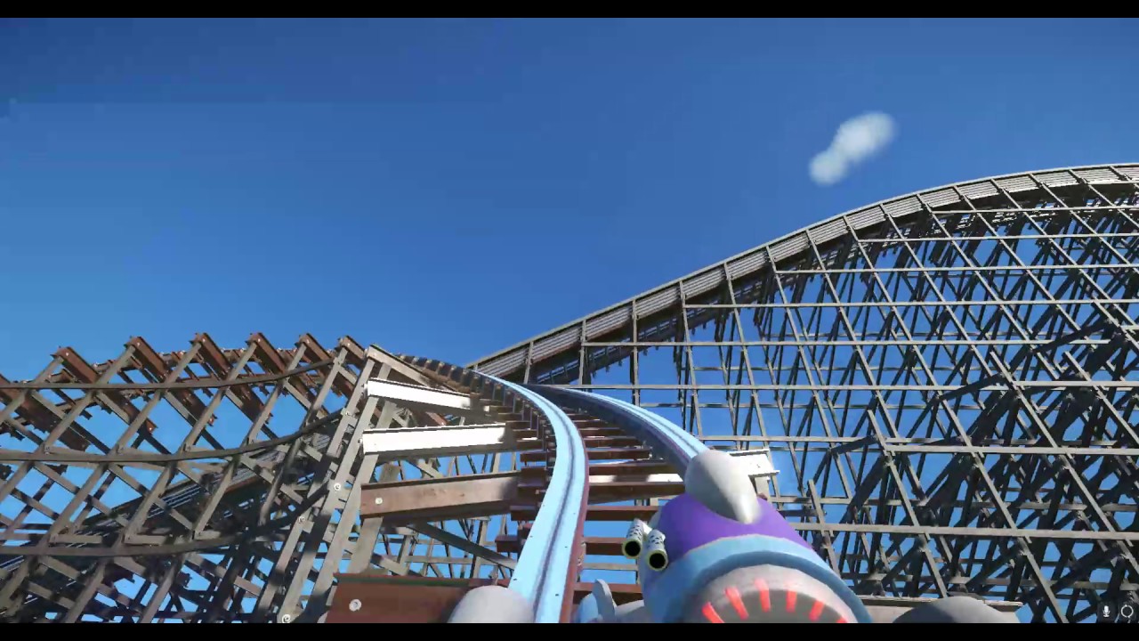 RMC Cyclone coaster in Planet Coaster - YouTube