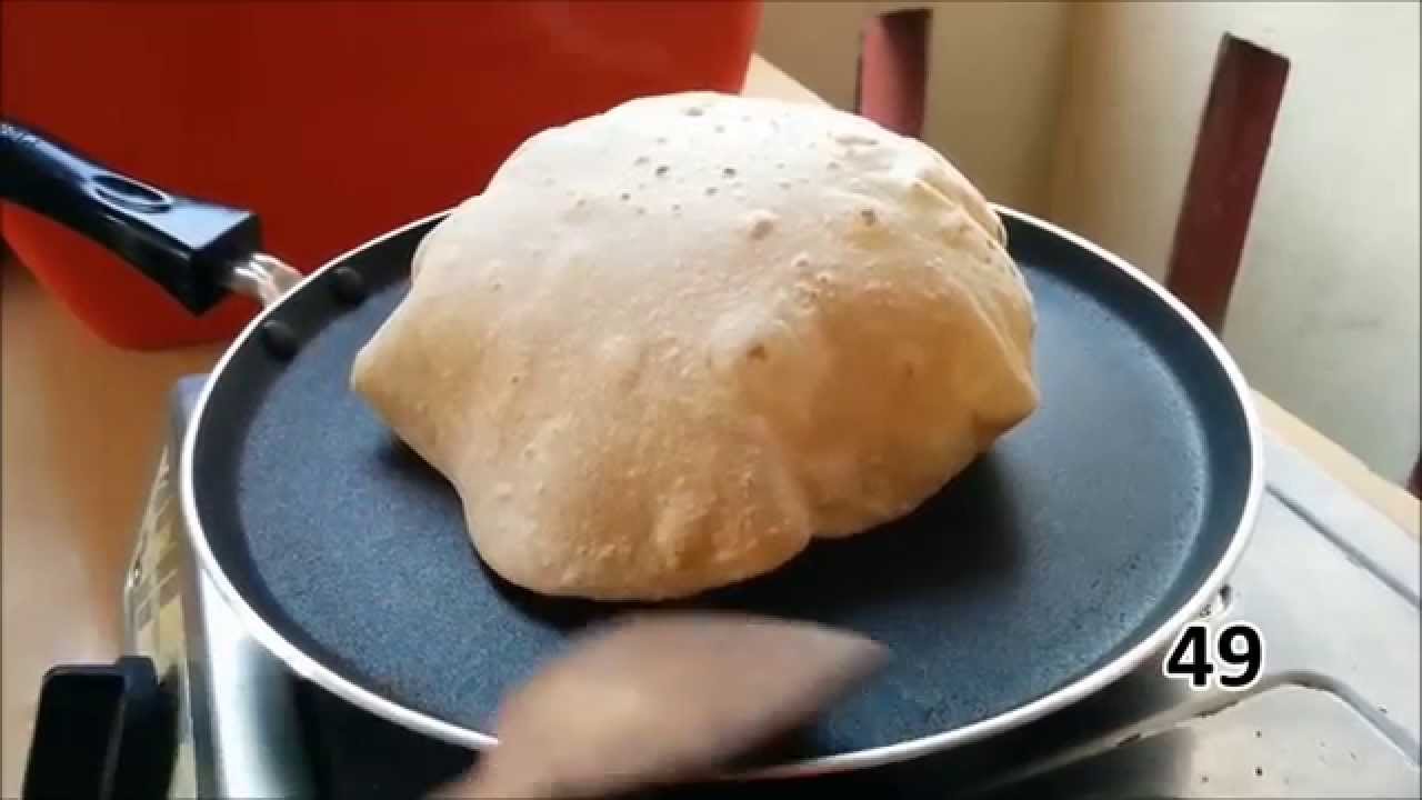 How to make semi cooked rotis - YouTube