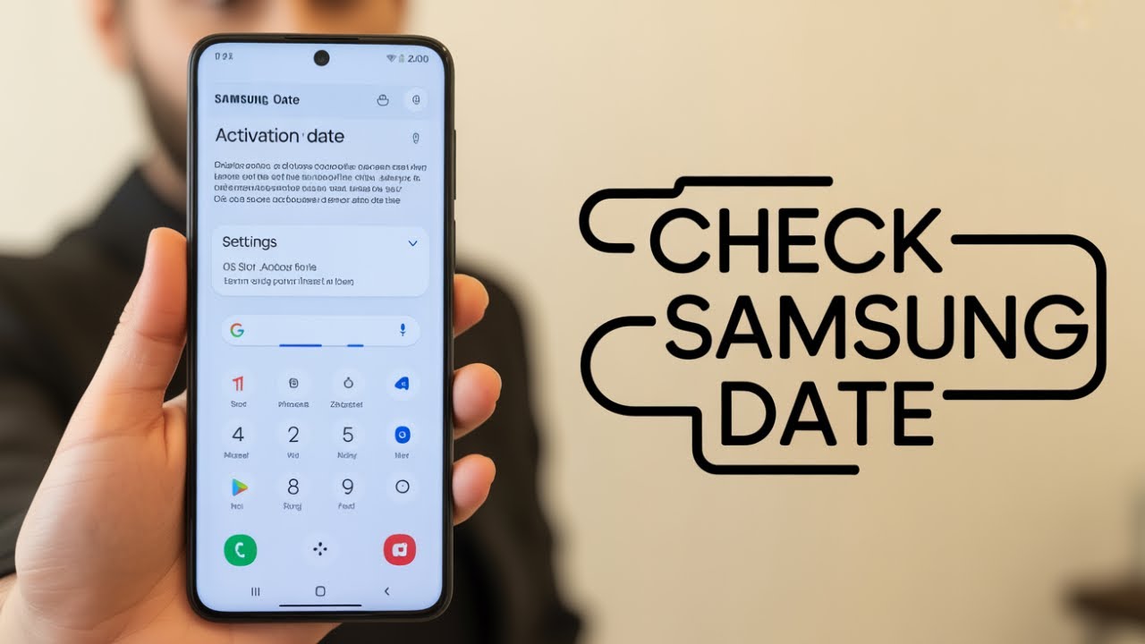 How to Check Your Samsung Mobile Activation Date – Quick and Easy - YouTube