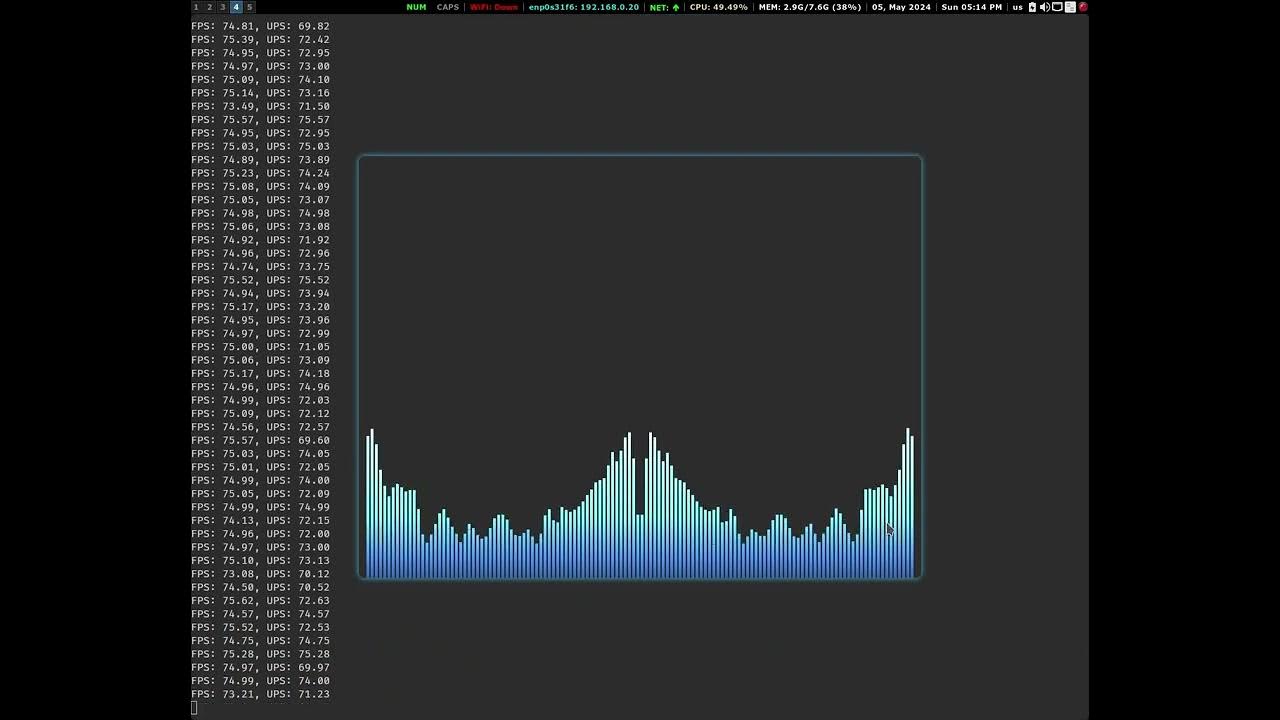 Glava audio visualizer for linux. #ArchLinux #glava - YouTube