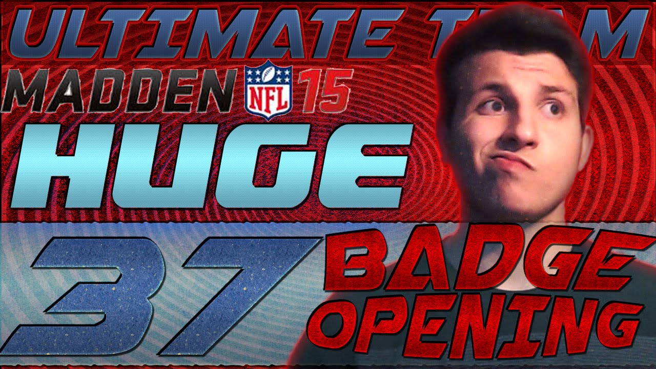 Madden 15 Ultimate Team SO MANY RTTP BADGES 37 OMG! Madden 15 Ultimate ...