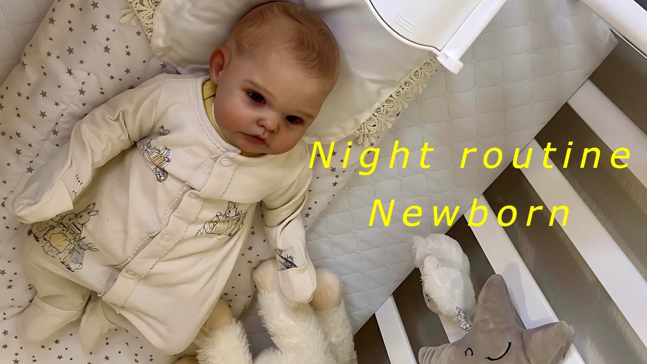 Baby Maggie Night Routine |reborn magnolia | reborn roleplay - YouTube