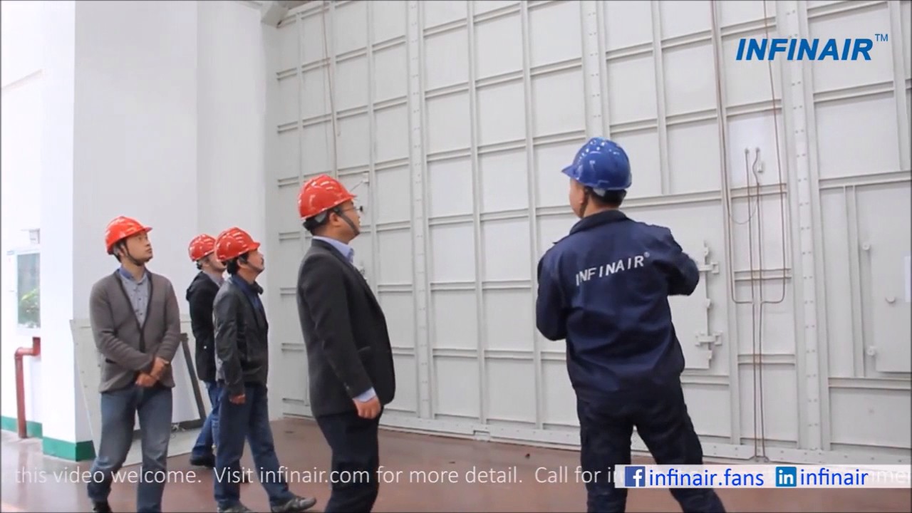 The INFINAIR lab, a first-class lab in the fan industry - YouTube