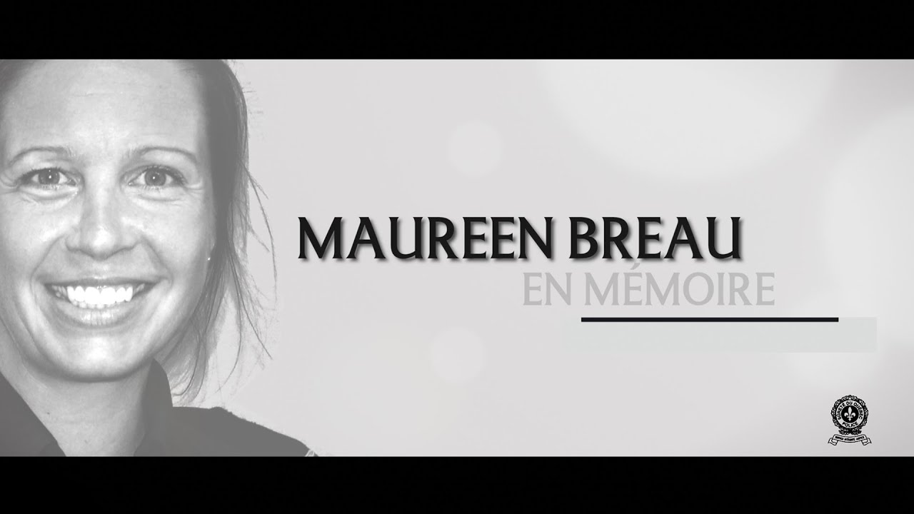 EN MÉMOIRE Sergente Maureen Breau | SQtv - YouTube