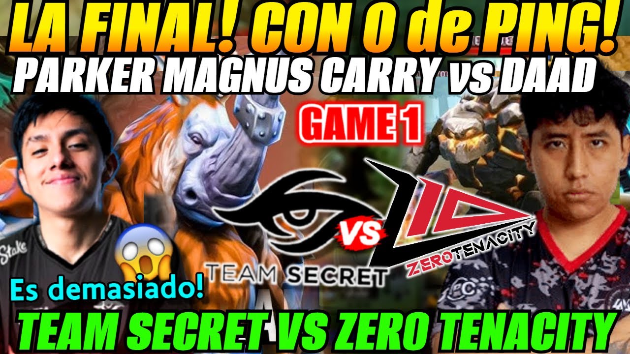 😲Parker Magnus TEAM SECRET vs ZERO TENACITY Game 1 Bo3 Final OpenQ😲ESL One Raleigh 2025 - YouTube