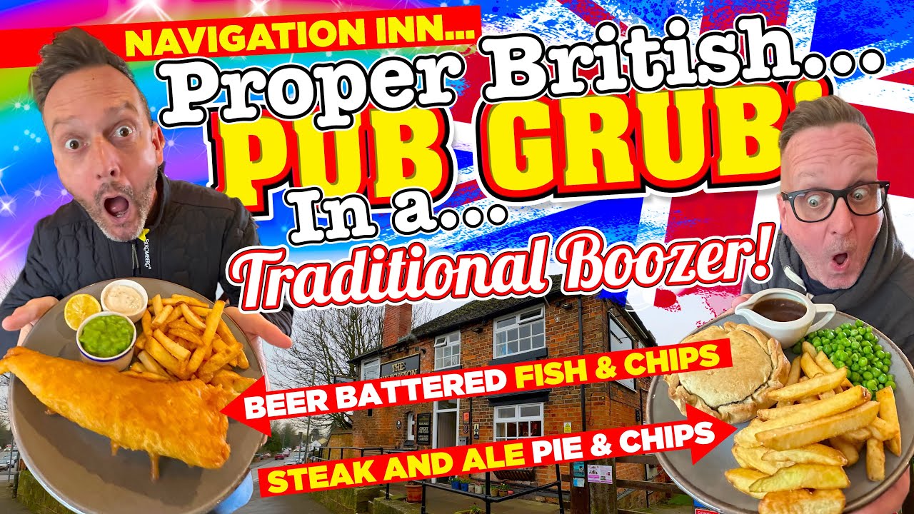 A Traditional BRITISH BOOZER that serves PROPER PUB GRUB! - YouTube
