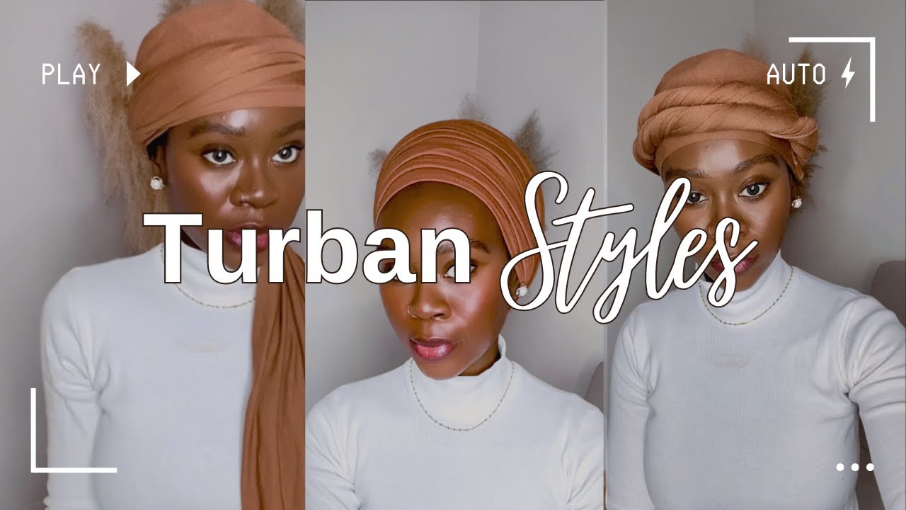 QUICK & EASY TURBAN TUTORIAL FOR EVERYONE - YouTube