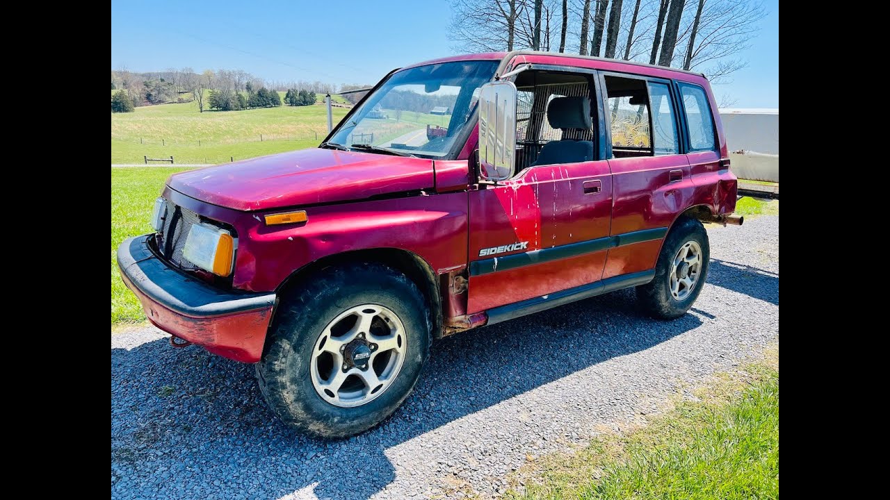 Lot 13 - 1994 Suzuki Sidekick 4 x 4 - YouTube