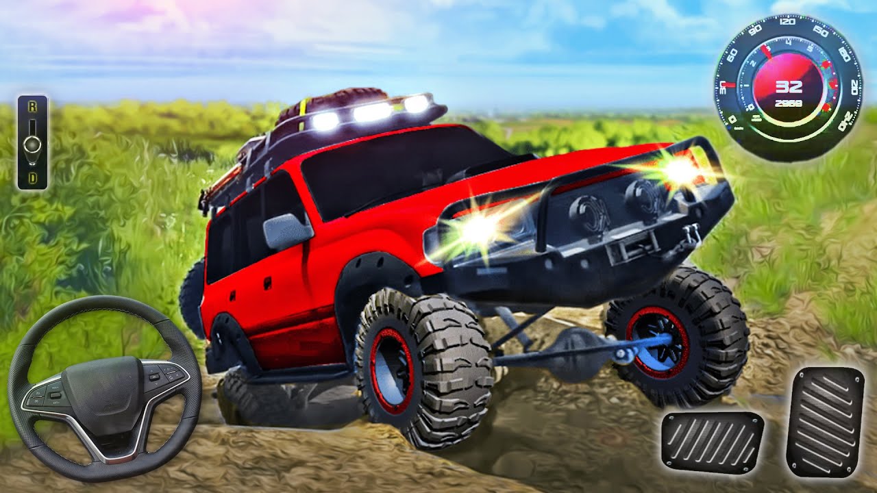 Offroad Prado Hill Climb Racing Challenge - Real Uphill Jeep Drive 3D ...