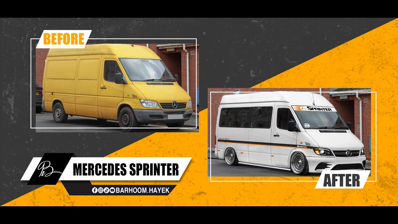 Mercedes Sprinter (modifications on photoshop) - YouTube