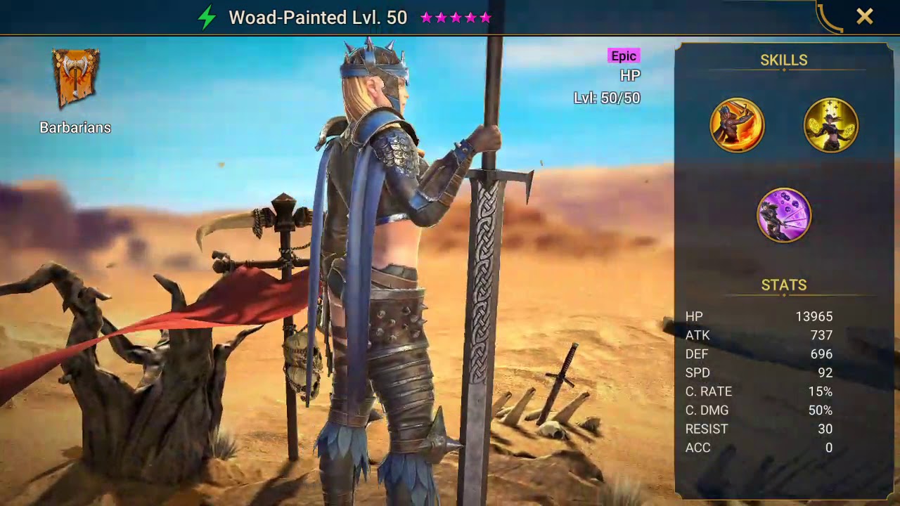 Raid Shadow Legends. Wood-painted . Epic - YouTube