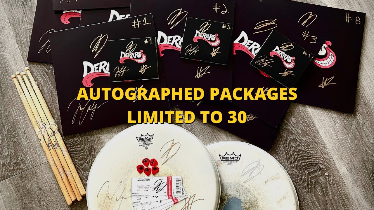 Deraps Autographed Albums - LIMITED TO 30 - YouTube